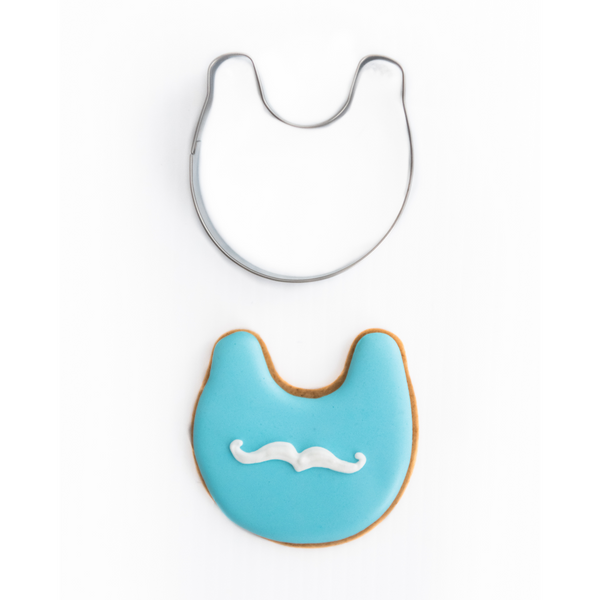 Baby Bib 7cm Cookie Cutter - DoughCuts