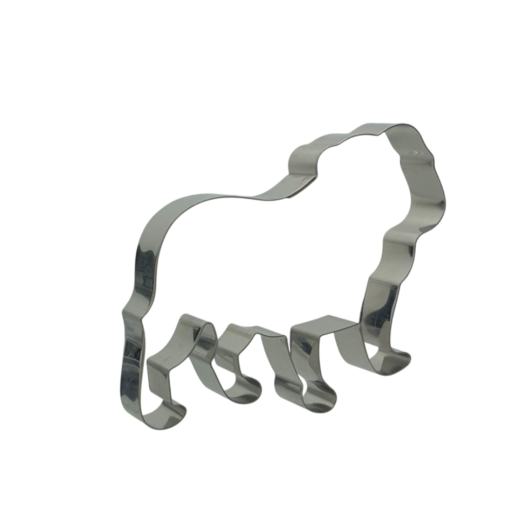 Bulldog 10cm Cookie Cutter Stainless Steel - DoughCuts