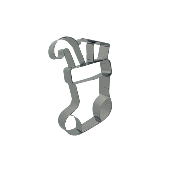 Christmas Stocking With Presents 9cm Cookie Cutter - DoughCuts