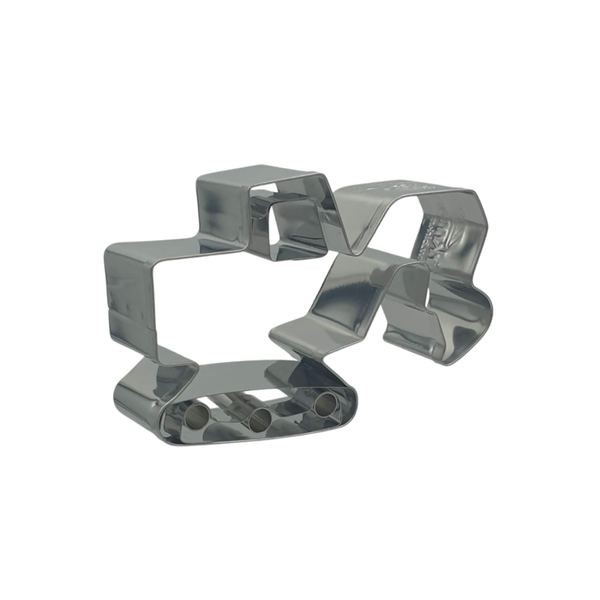 Excavator Digger 8cm Cookie Cutter Stainless Steel - DoughCuts