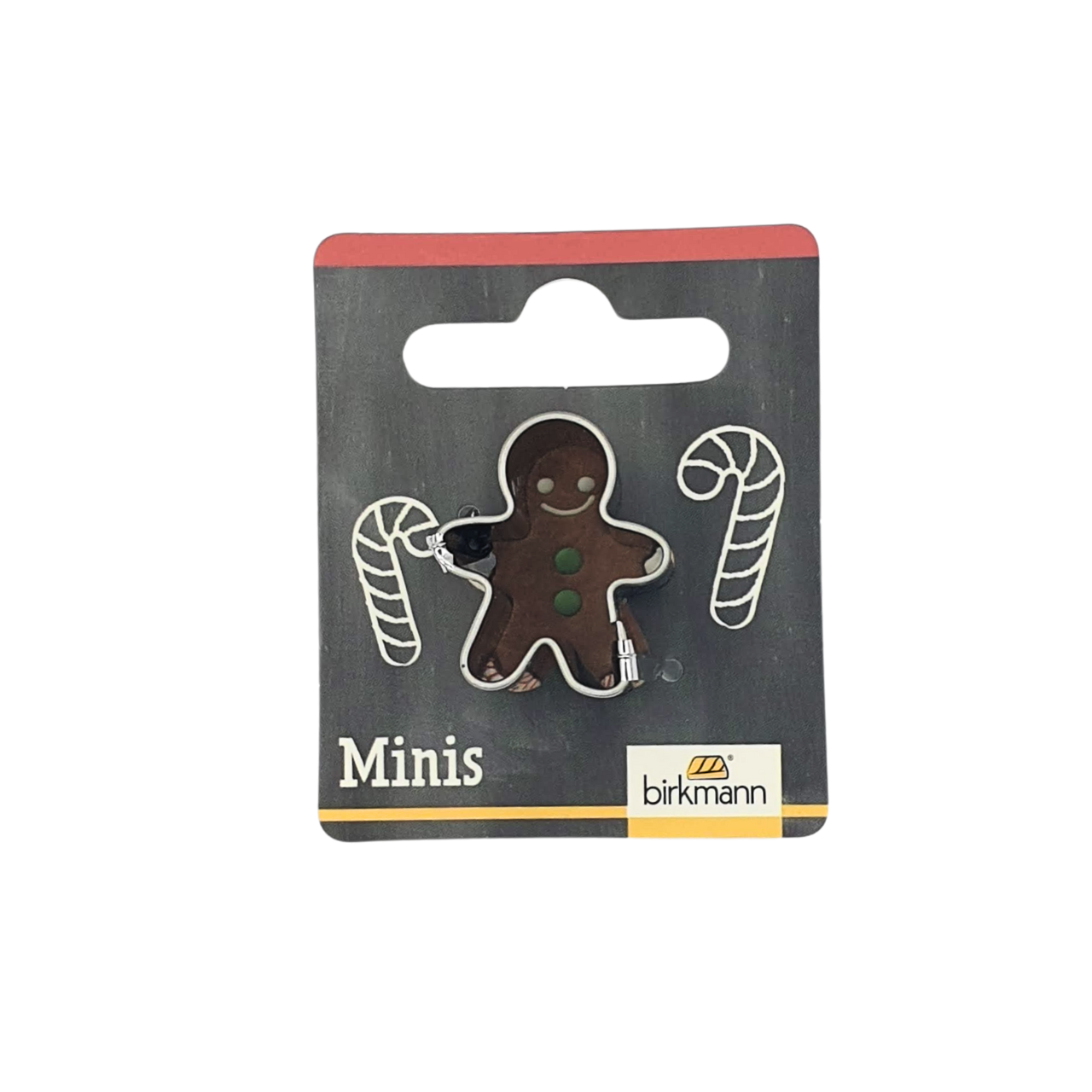 Mini Gingerbread Man 2.5cm Cookie Cutter - DoughCuts