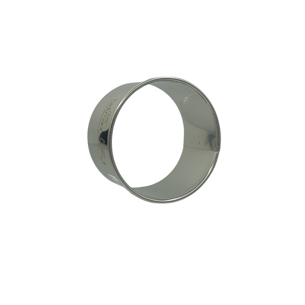 Round Cookie Cutter or food ring 8cm Cookie Cutter - DoughCuts