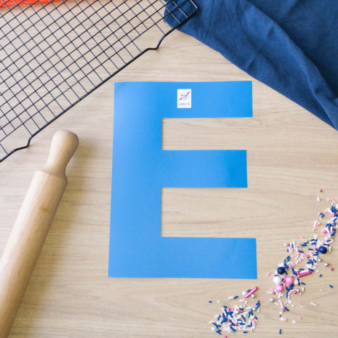 Alphabet Letter Set of 26 Cookie Cake Templates - DoughCuts