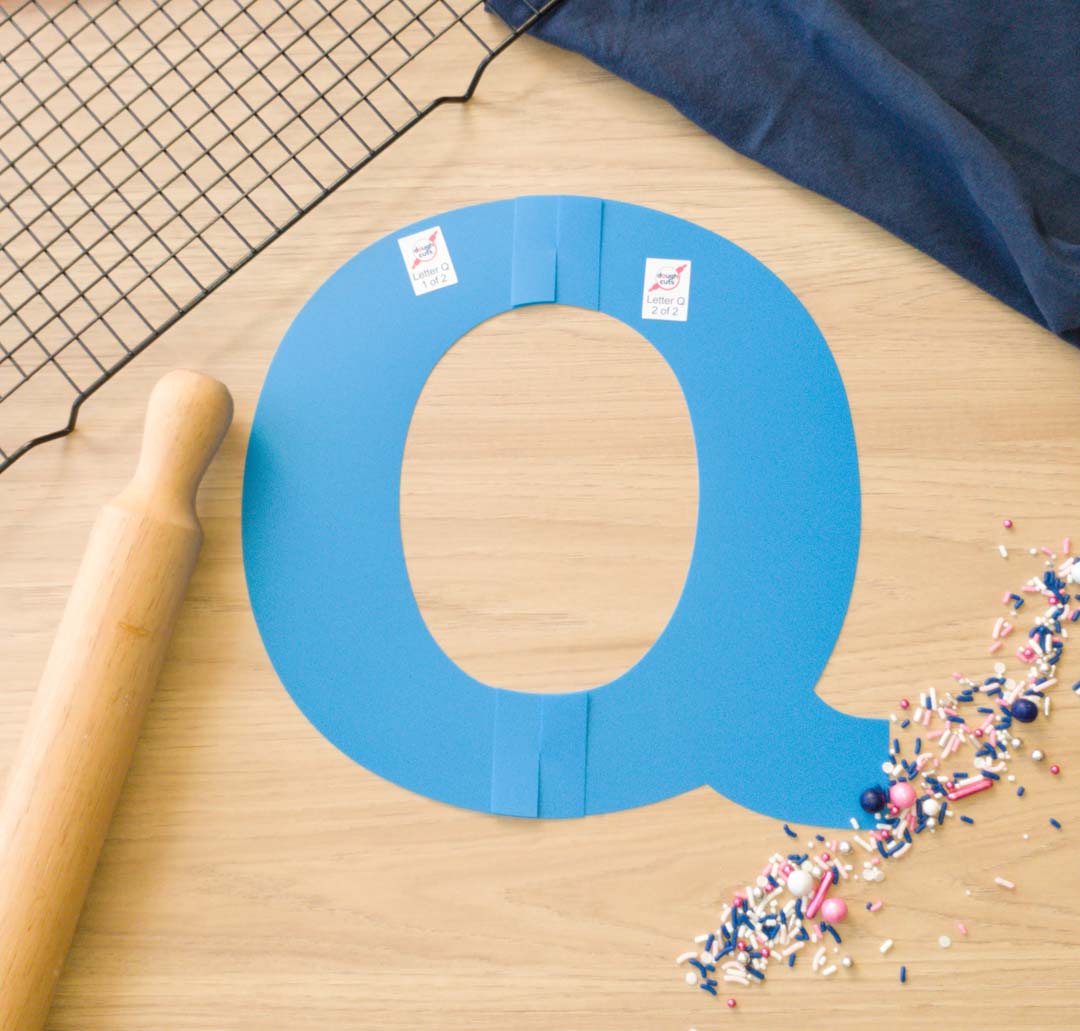 Alphabet Letter Set of 26 Cookie Cake Templates - DoughCuts